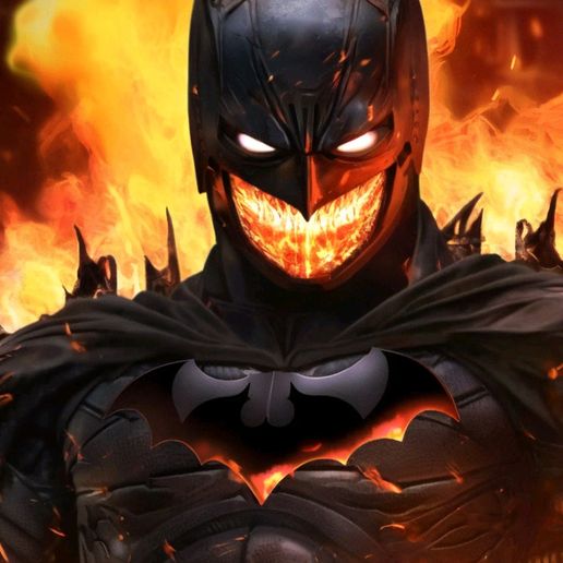 🎨 Nightmare batman・Free STL File for 3D printing・Cults