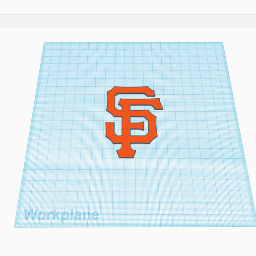 ⚾ San Francisco Giants Logo・ STL File for 3D printing・Cults