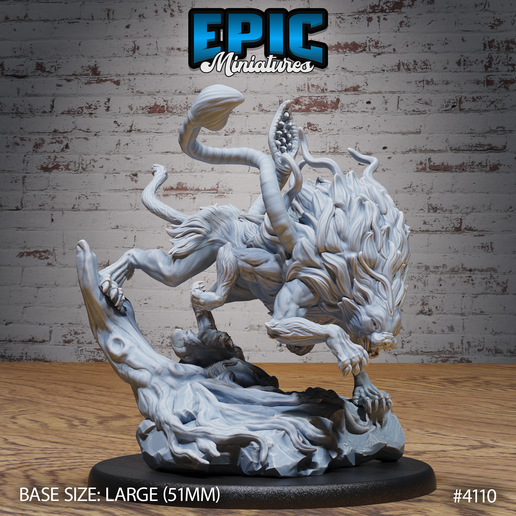 🎲 Alpha Phase Panther Set ‧ DnD Miniature ‧ Tabletop Miniatures ...