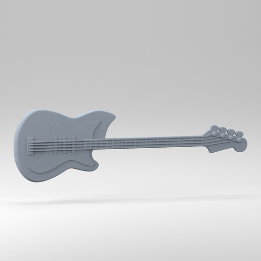 STL file A Bass Guitar STL model for 3D printing. Bass Guitar 03 🎸 ・3D ...