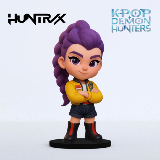 🐦 Rumi chibi- kpop demon hunters・ STL File for 3D printing・Cults