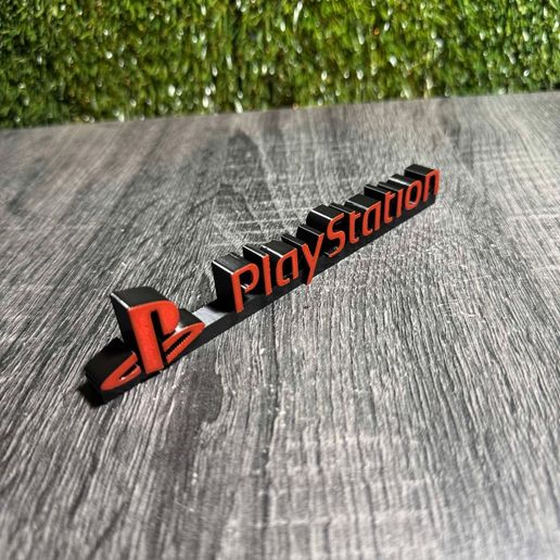 STL file SONY PLAYSTATION 1 LOGO 3D PRINT DECORATION (3MF + STL) 🎮 (3MF ...