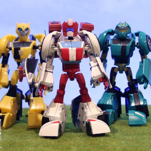 🤖 Transformers Animated First Aid Conversion Kit・Free STL File for ・Cults