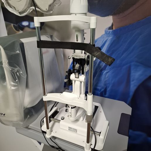 🔦 Slit lamp chin rest・ STL File for 3D printing・Cults