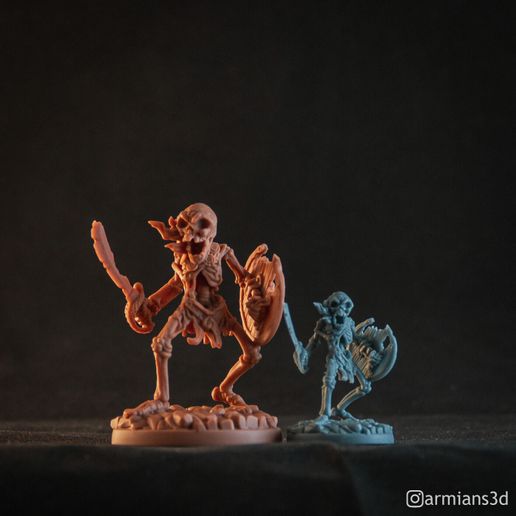 💀 Crazy Skeletons - Skeleton 02・ 3D File for 3D printing・Cults
