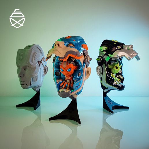 🏠 AlienBot・ 3D File for 3D printing・Cults