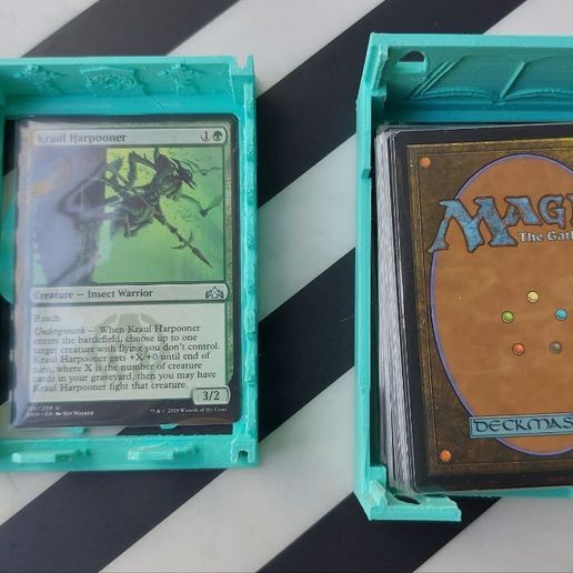 🪄 Magic the Gathering Deck Box - Swamp Design・ STL File for 3D printing ...