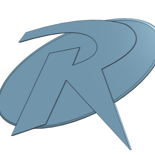 🖨️ Robin Chest Emblem・ STL File for 3D printing・Cults