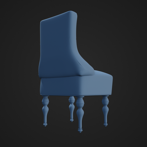 🪑 Dining Chair Design 3・ STL File for ・Cults