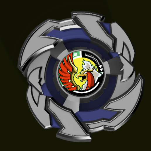 ♾️ Beyblade X BX Infinity - Dranzer EverBlaze・ STL File for 3D printing ...