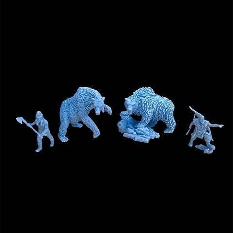 🐻 Bear Heros・ 3D File for 3D printing・Cults