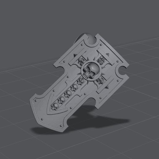 🛡️ Storm Shield with Arm・Fichier STL pour Impression 3D・Cults