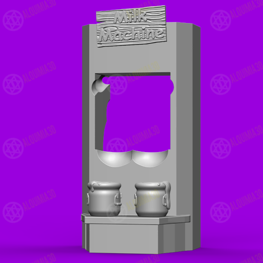 👧 MOO GIRL・ OBJ File for 3D printing・Cults