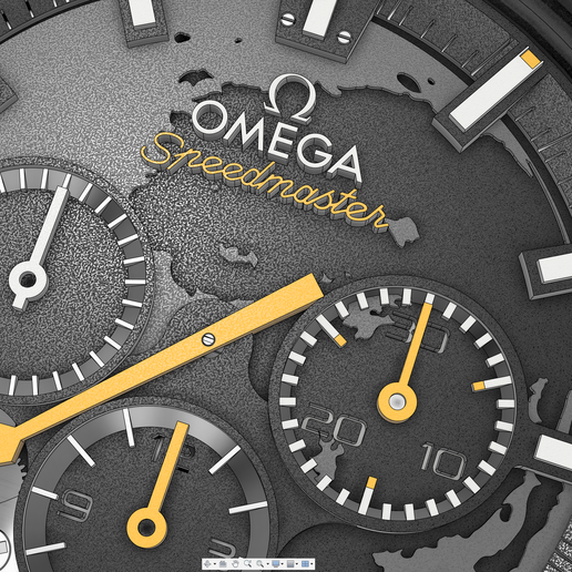 ⌚ Omega Speedmaster Fanmade Watch - Inspired by the Iconic Speedmaster ...