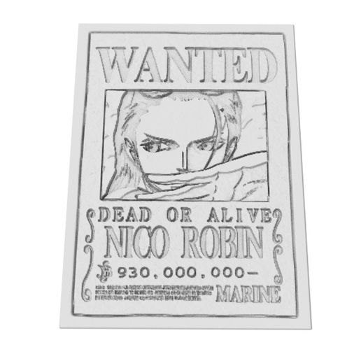 nico robin coloring pages