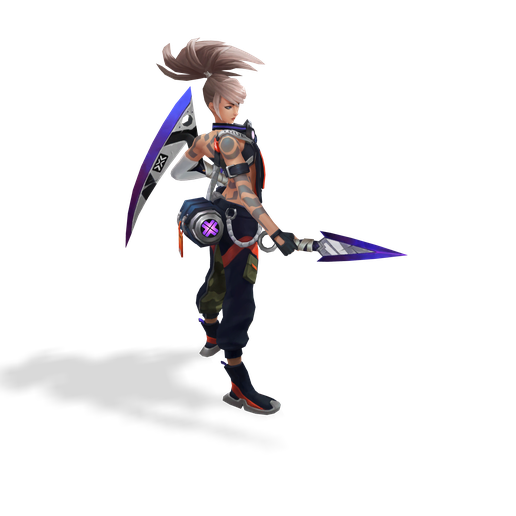 STL file True Damage Akali League of Legends 3D print model 🧸 ・3D ...