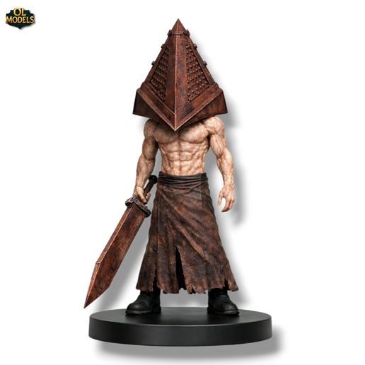 🎬 Pyramid Head Figure Silent Hell・ STL File for 3D printing・Cults