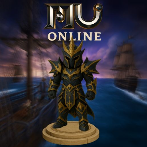 🧙 Mu online armor set pack x 7 units・ STL File for 3D printing・Cults