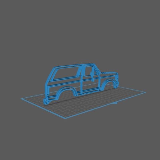 🚙 Ford - Bronco 1987・ STL file for 3D printing・Cults