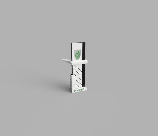 STL file GPU support, stand for Graphics card 📱 (3MF)・3D printing idea ...