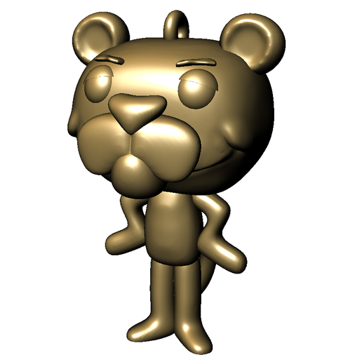 Archivo OBJ LLAVERO FUNKO PANTERA ROSA 🔑 ・Design para impresora 3D para ...