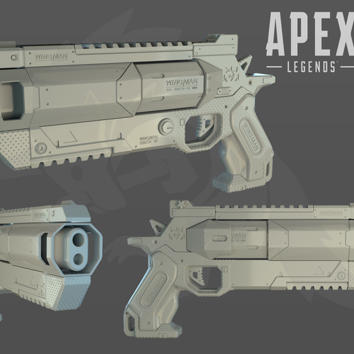 🎮 WINGMAN from Apex Legends・ STL File for 3D printing・Cults