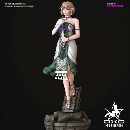 👸 Zelda - Tears Of The Kingdom・ 3D File for 3D printing・Cults