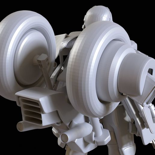 🌀 Robotech Veritech Cyclone Mospeda Printable・ 3D File for 3D printing ...