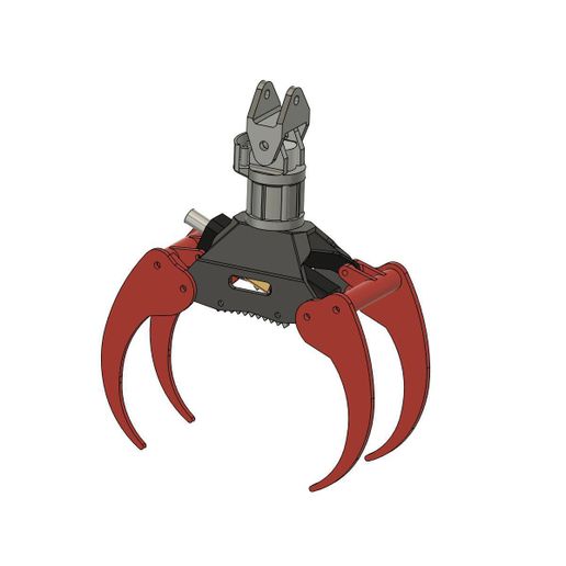 🏗️ RC timber grapple for loading cranes・ 3D File for 3D printing・Cults