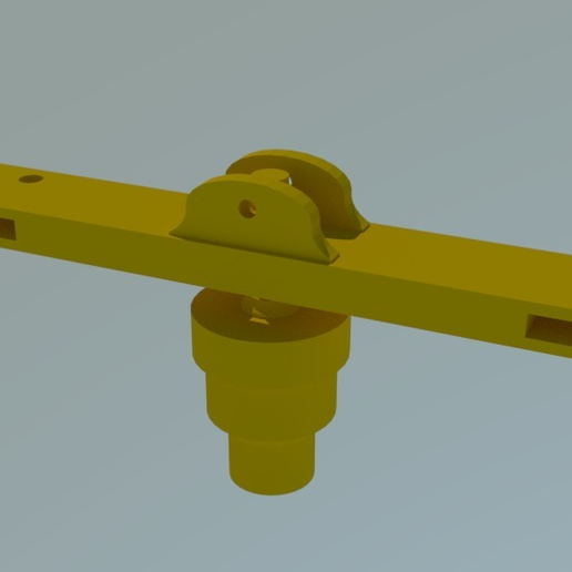 🎒 Gyroplane Rotor Head・Free 3D File for ・Cults