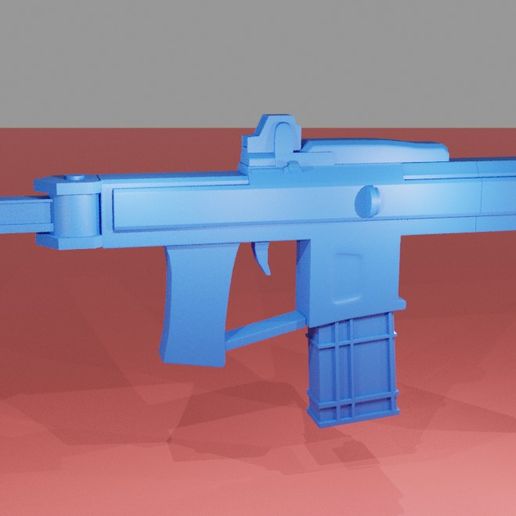 Fichier OBJ Blanc Nikke Gun 🔫 ・Modèle pour impression 3D à télécharger ...