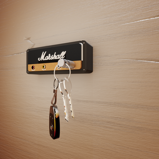 STL file MARSHALL KEY HOLDER 🔑 ・3D printable design to download・Cults