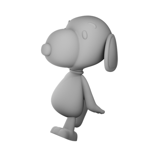 👾 SNOOPY・Arquivo STL para Impressão 3D・Cults