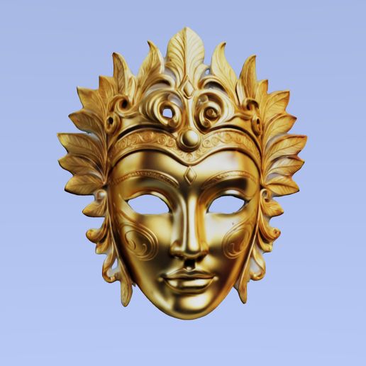 STL file Aphrodite Goddess Elegant Mask 🎨 ・3D printer design to ...