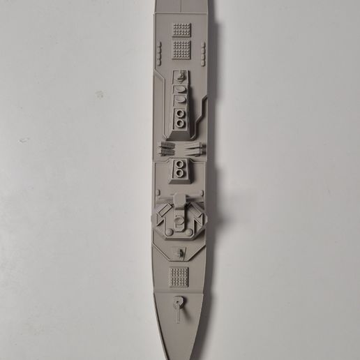 STL file Aegis destroyer warship (One time print, No support) 🚢 ・Design ...