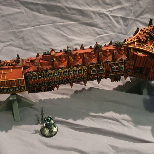 3D printer Gloriana Class - multipart! • made with Bambu P1P and P1S・Cults