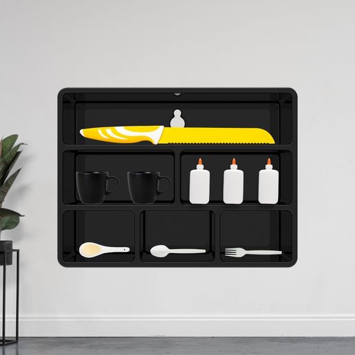 🚧 3D Printable Wall Shelf STL Files for 3D Printing Construction Wall ...