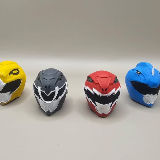 🌩️ Power Rangers Prime Custom Red Lightning Collection Helmet Sculpt・3D ...
