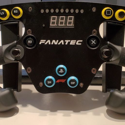 📱 Fanatec Formula One F1 Full-Sized Paddle Shifters Mod・Free STL File ...