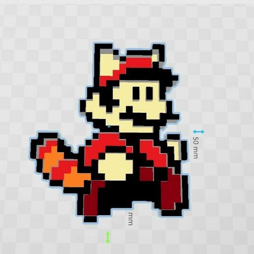 mario pixel easy