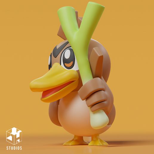 realistic farfetch'd