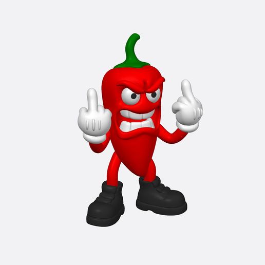 😡 The Chili Gang Really Angry Birdie Eye Flippin Red Hot Chili Pepper ...