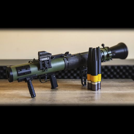 🔫 LXV AIRSOFT CARL GUSTAV ANTI TANK LAUNCHER・ STL File for 3D printing ...