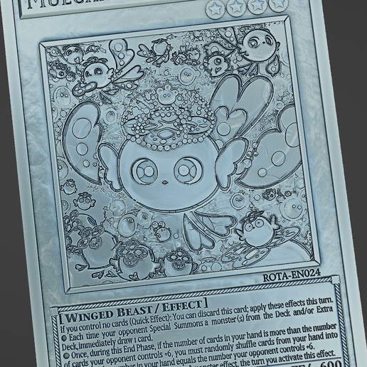 🎨 Mulcharmy Fuwalos - yu-gi-oh!・ STL File for 3D printing・Cults