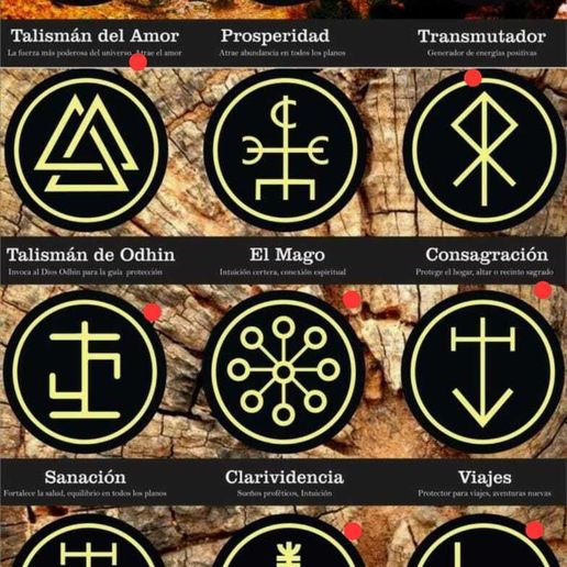 🖼️ Runas de Protección Vikingas・Archivo STL para ・Cults