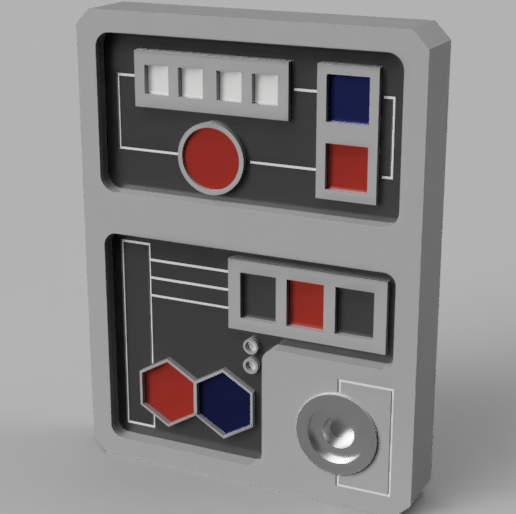 ⭐ Star Wars Control Panel 1・ 3D File for ・Cults