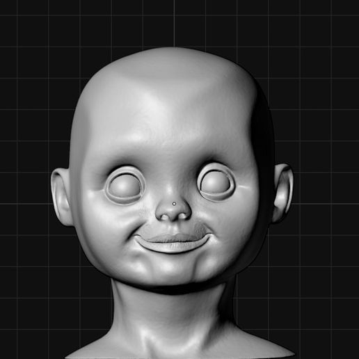 🆓 Chucky head (Curse Of Chucky) Free - 3D Model・ STL File for 3D ...