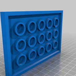 3D printable lego plate 4X6・Cults