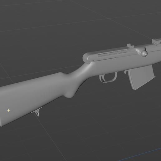 🔫 Soviet SVD-38 sniper rifle 3D model material・ OBJ File for 3D ...