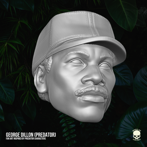 STL file George Dillon Predator fan art kit 3D printable Files For ...